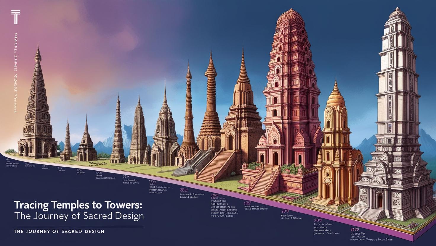 Tracing Temples to Towers: The Journey of Sacred Design