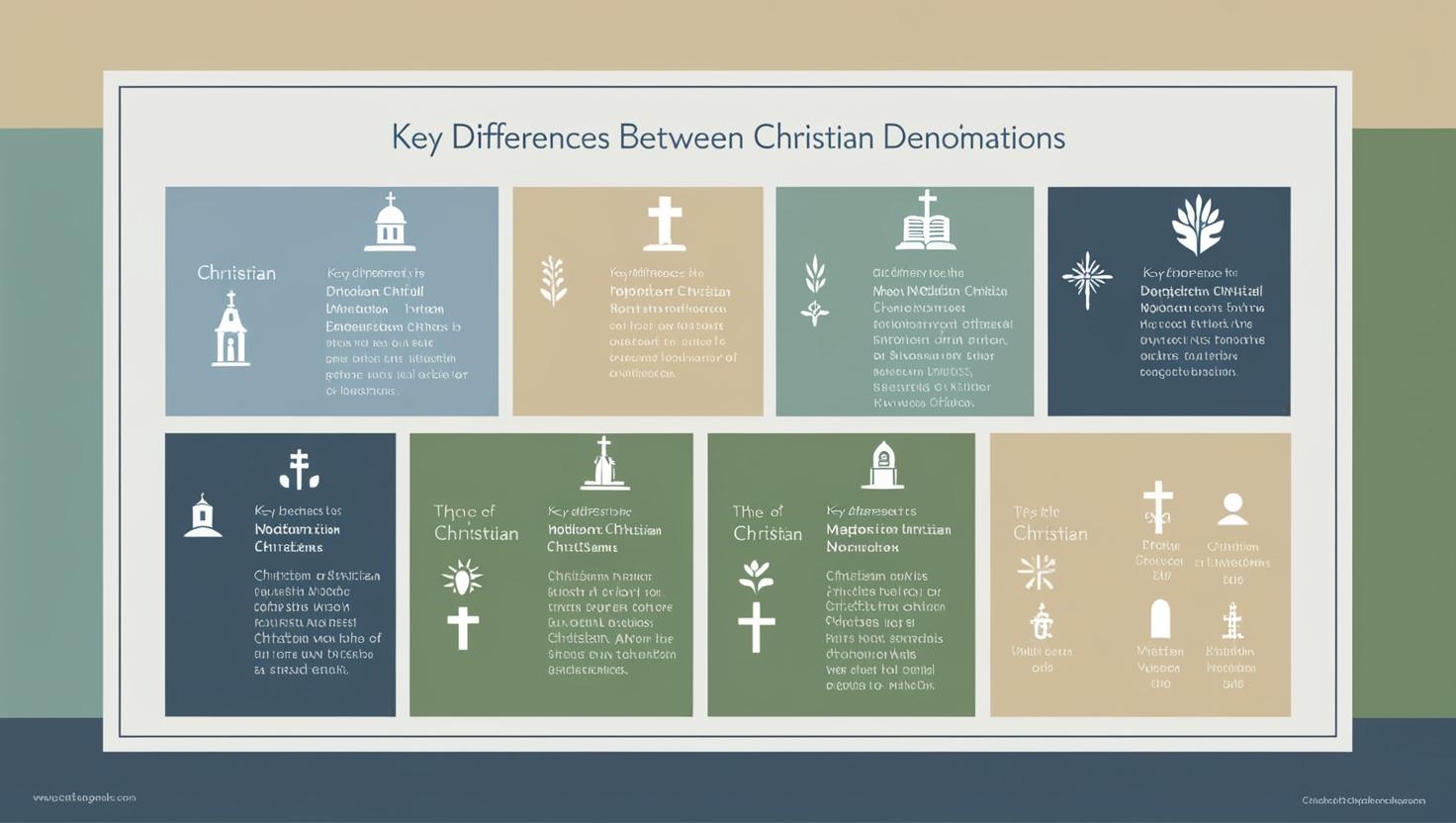 Understanding Christian Denominations: Key Differences